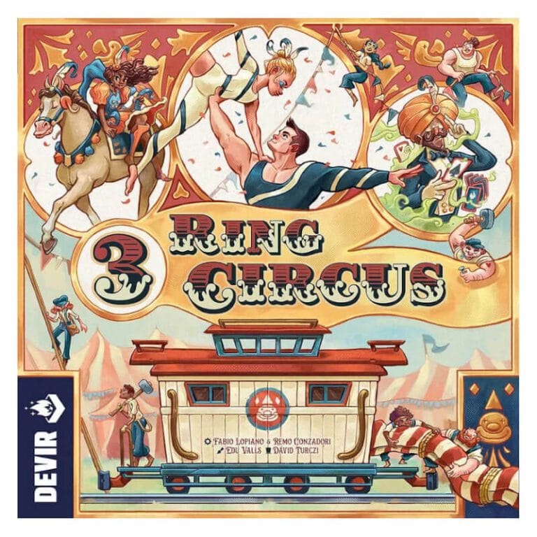 3 Ring Circus - Επιτραπέζια Παιχνίδια Στρατηγικής | Meeple Planet