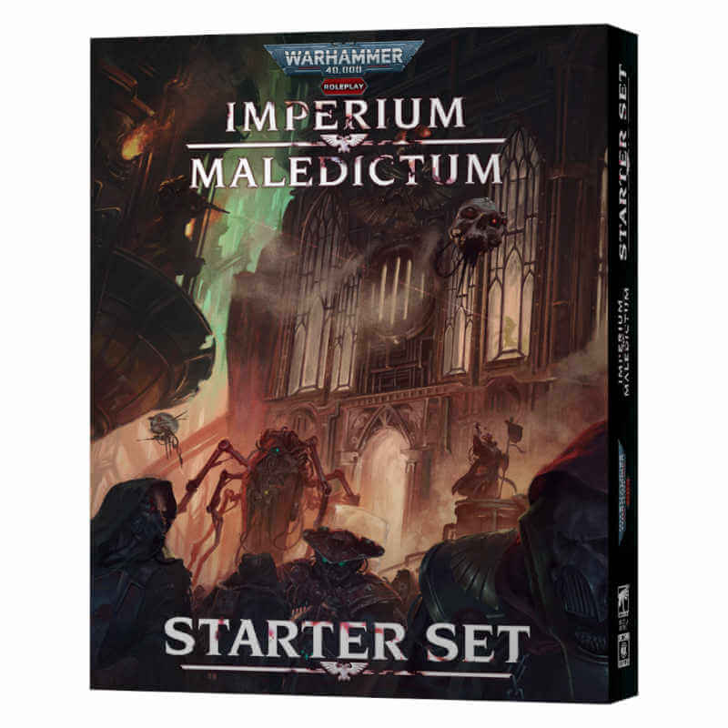 Warhammer 40K RPG Imperium Maledictum Starter Set • Meeple Planet